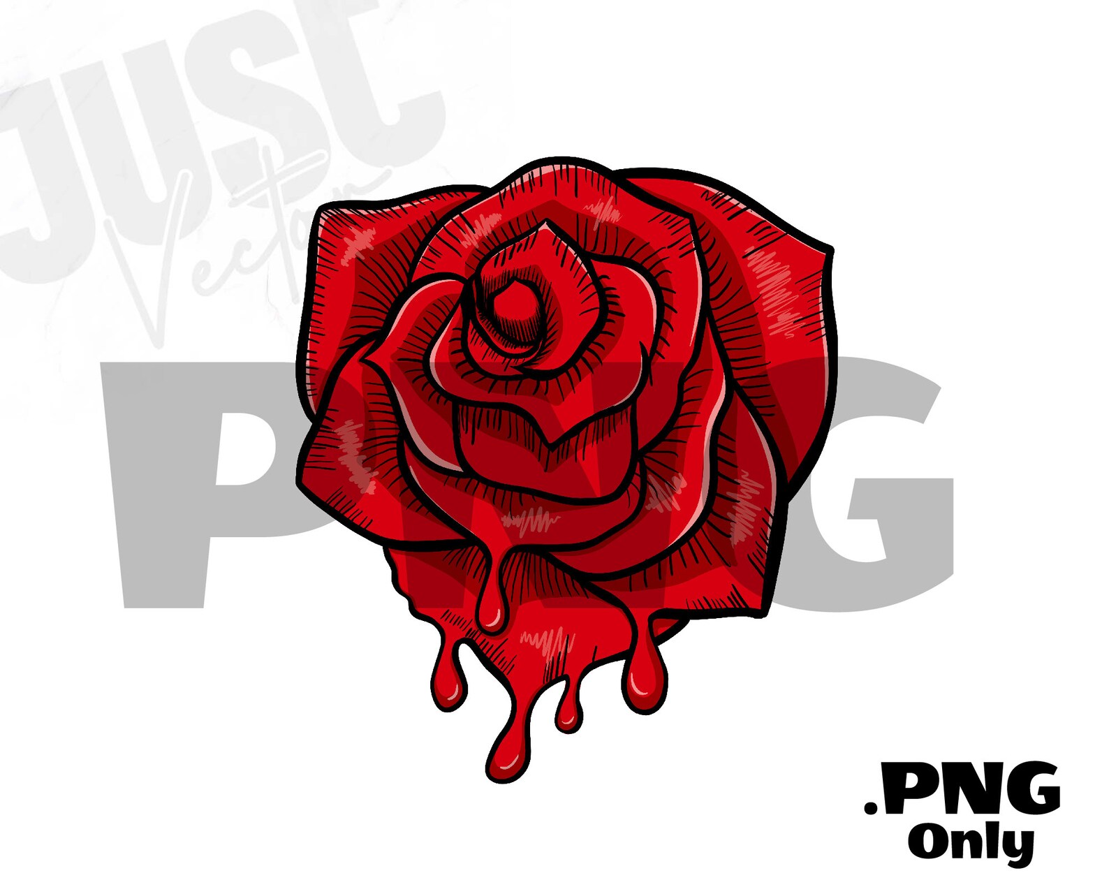 Dripping Blood Rose Rose Drip Dripping Png Love Romantic - Etsy