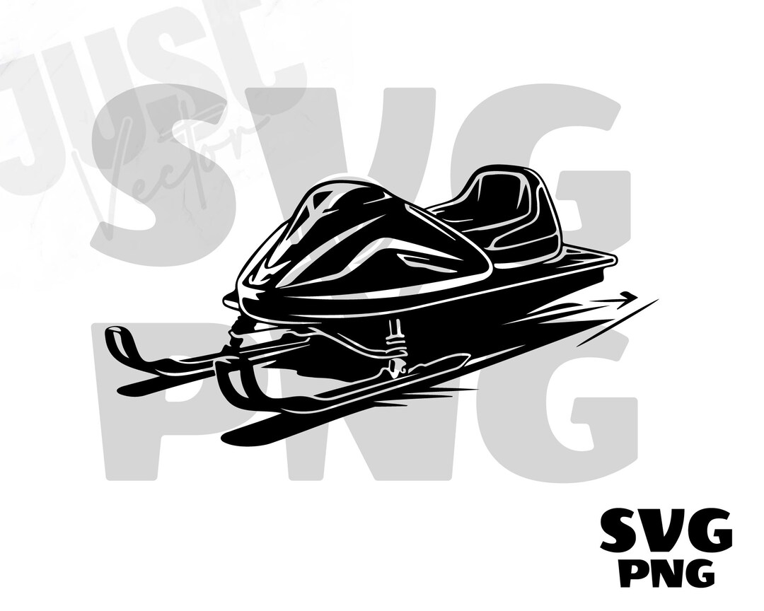 Sled Svg, Sled Png, Sled Silhouette, Sled Clipart, Sled Cutting File ...