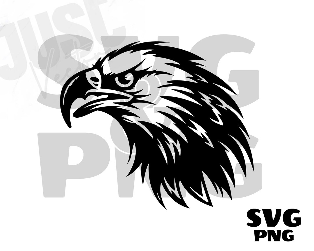 Ferocious Eagle Svg, Eagle Svg, Eagle PNG, Angry Eagle SVG, Eagle ...