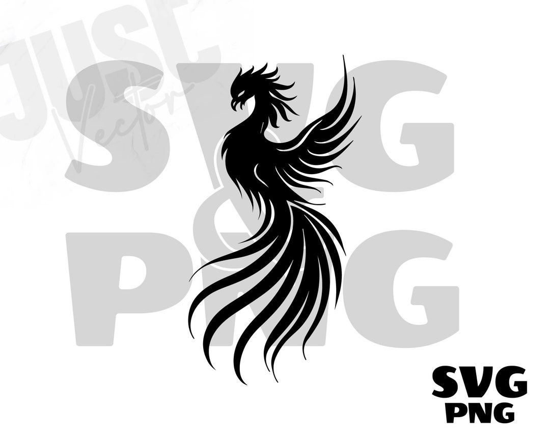 Phoenix Svg, Phoenix Clipart, Phoenix Cricut, Phoenix Wings Svg ...
