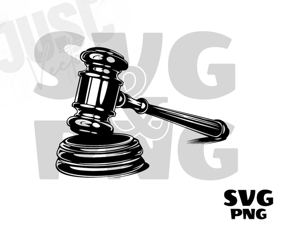 Judges Gavel Svg, Wooden Hammer Svg, Lawyer Svg, Court Svg, Courthouse ...