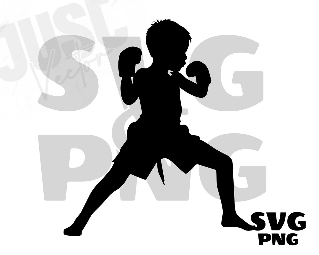 Child Boxer Svg, Kid Activity Svg, Boxing Gloves Svg, Children Boxing ...