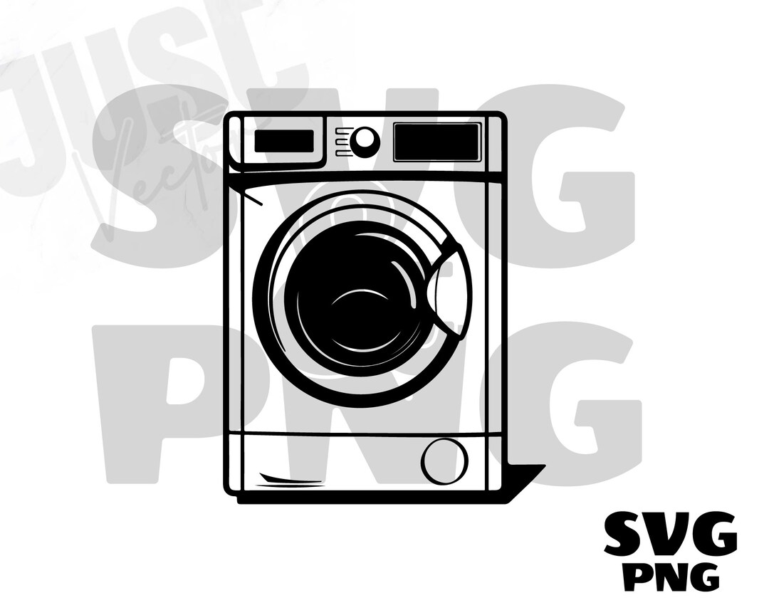 Washing Machine Svg, Laundry Machine Svg, Laundry Svg, Washing Machine ...