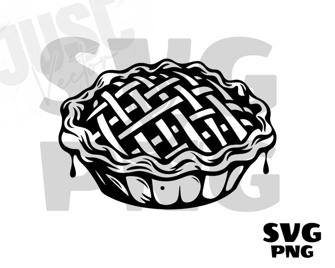 Pie SVG, Pie PNG, Pie Clipart, Pie Silhouette, Pie Cut File, Pie Food ...