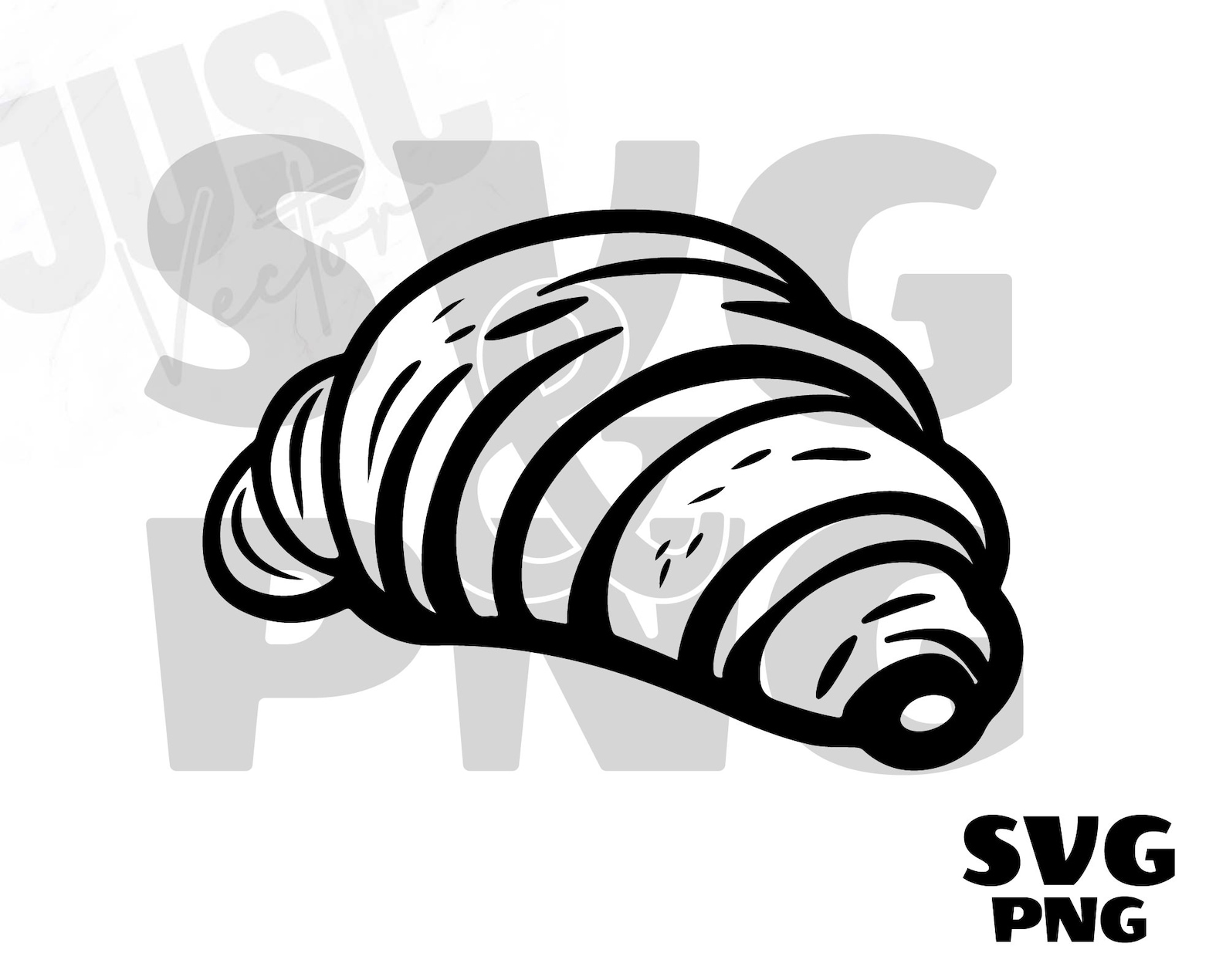 Croissant SVG, Bakery Svg, Baking Svg, Croissant Clipart Croissant ...