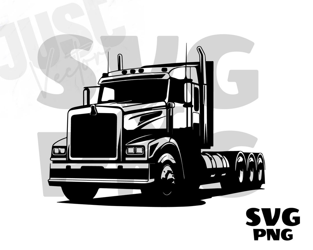 Semi Truck SVG, Vintage Truck Svg, Truck Svg, Farm Truck Svg, Old Truck ...