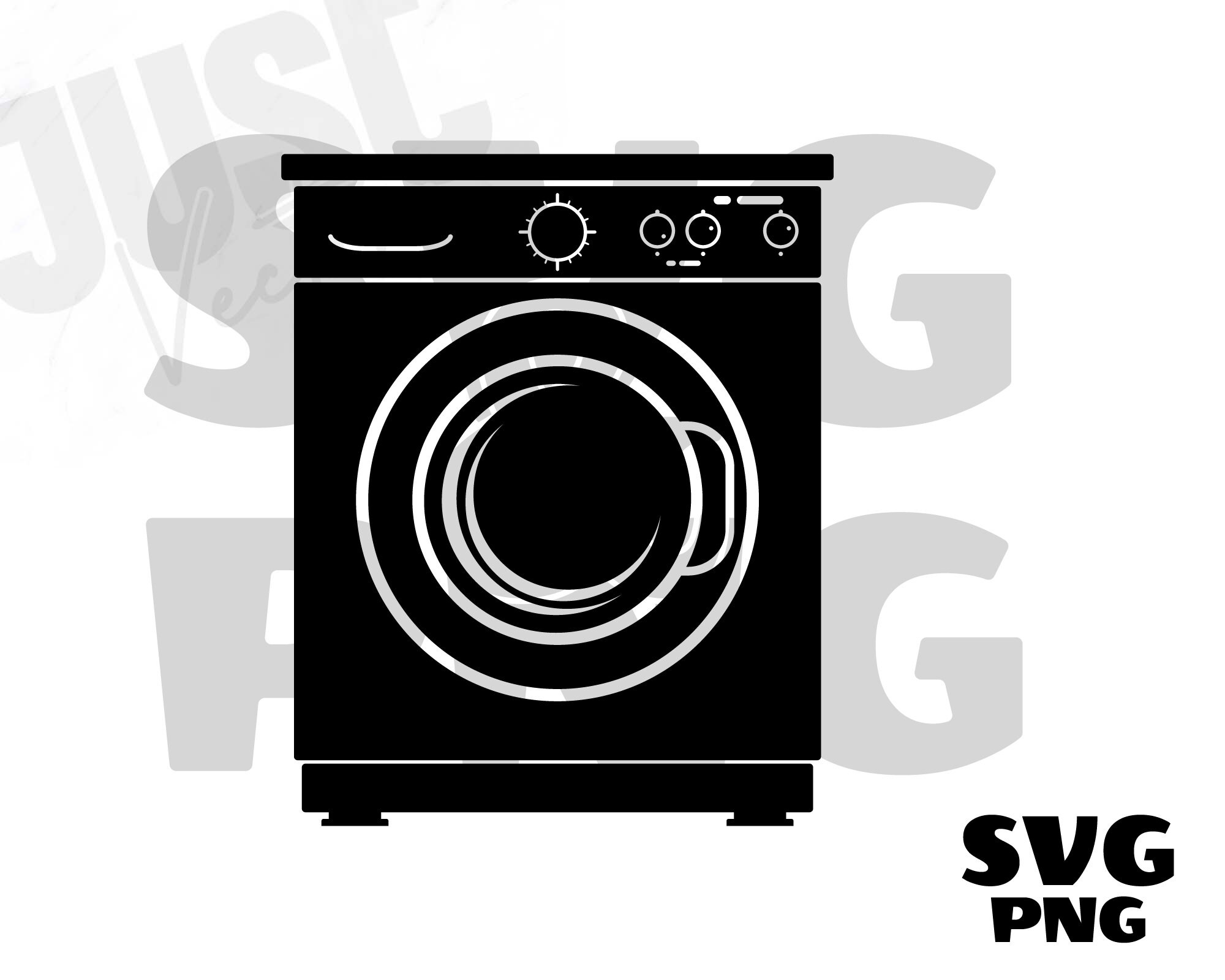 Washing Machine Svg, Laundry Machine Svg, Laundry Svg, Washing Machine ...