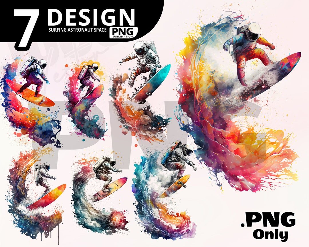 Surfing Astronaut Space Png, Astronaut Space Surfing Png, Astronaut Png ...