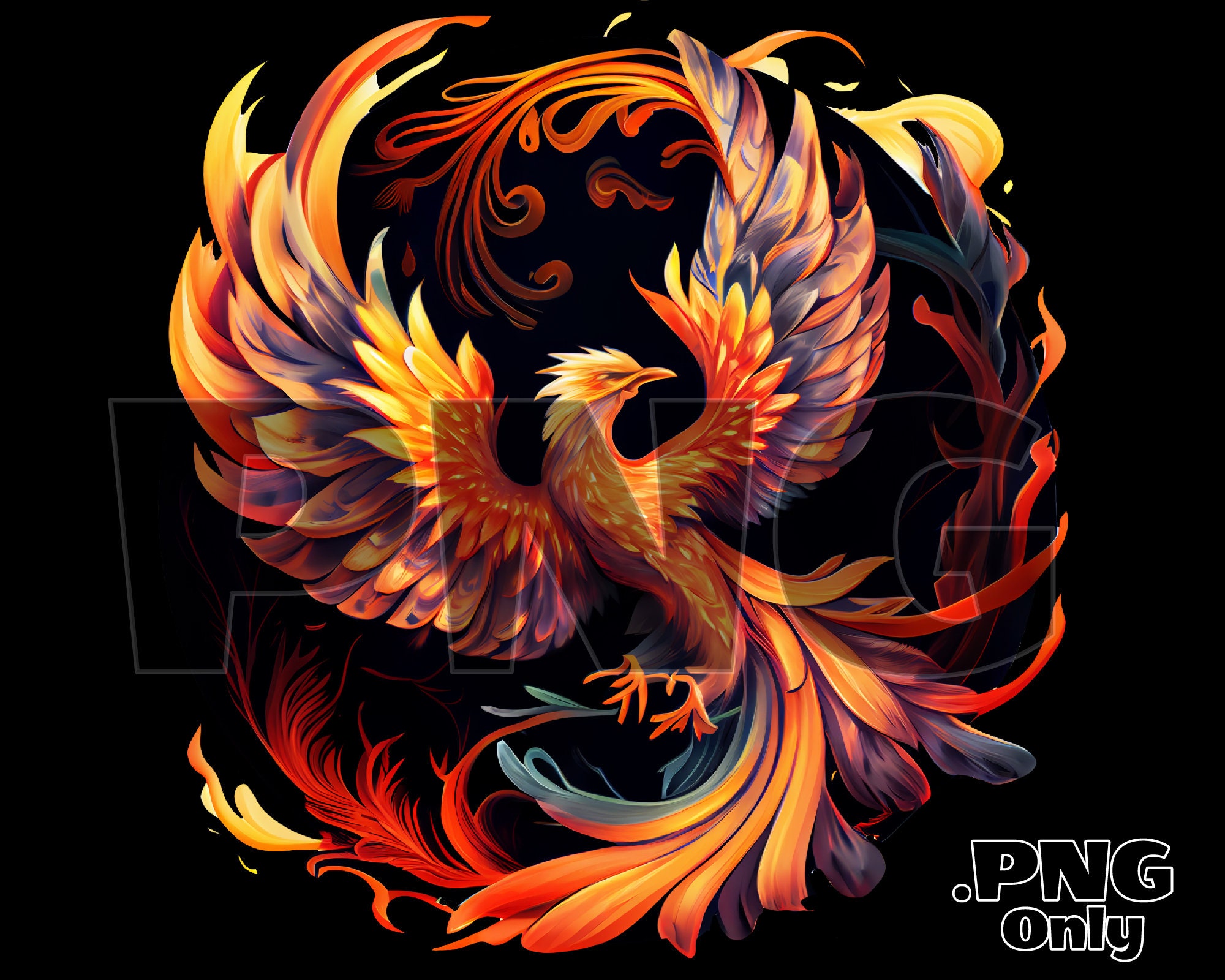 Phoenix Profile PNG Phoenix Fantasy Clip Art Phoenix PNG - Etsy Canada