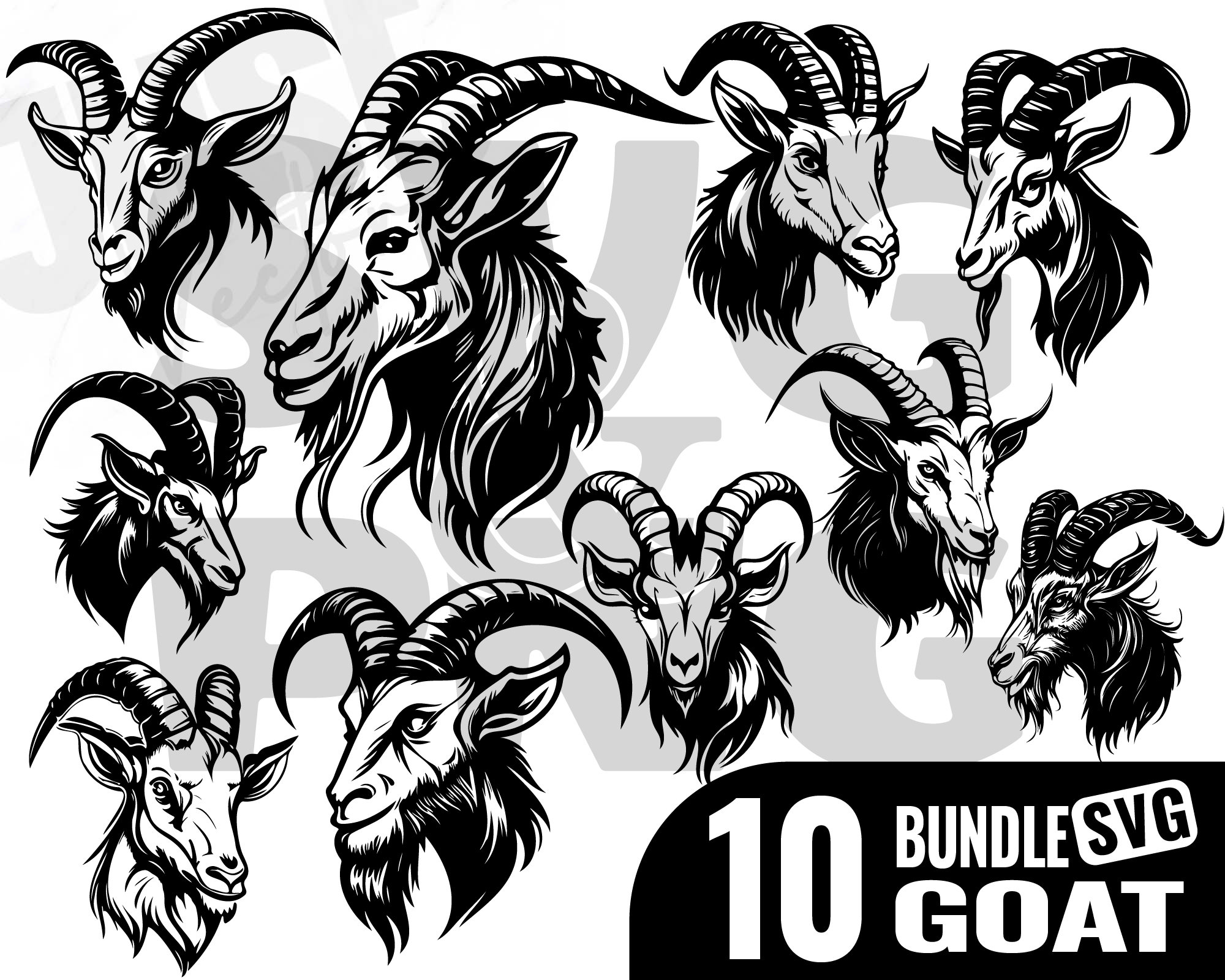 Goat Svg, Farm Animal Svg, Goat Clipart, Goat Png, Goat Logo, Goat Png ...