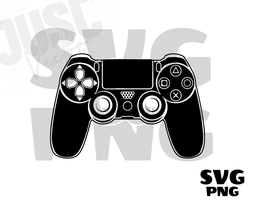 Gaming Controller SVG, Joystick Silhouette, Gaming Controller Clipart ...
