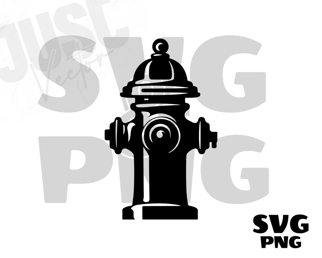 Fire Hydrant Svg, Fire Hydrant Silhouette, Fire Hydrant Cut Files ...
