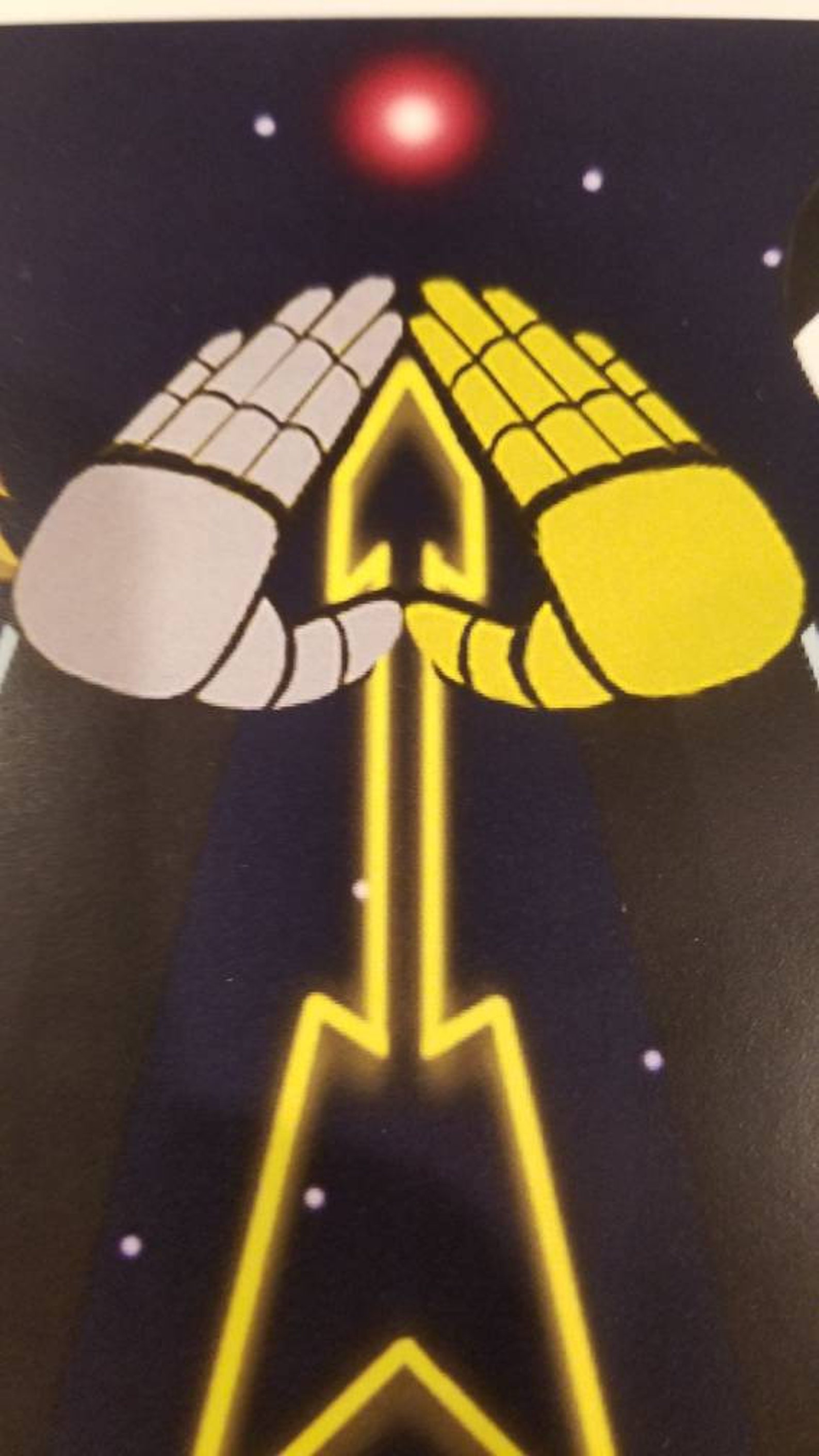 Daft Punk And Interstella 5555 Art Poster Original Fan Art Etsy