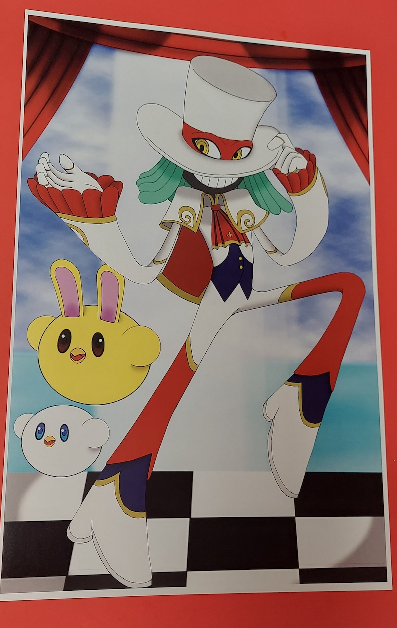 Balan From Balan Wonderworld Original Fan Art - Etsy