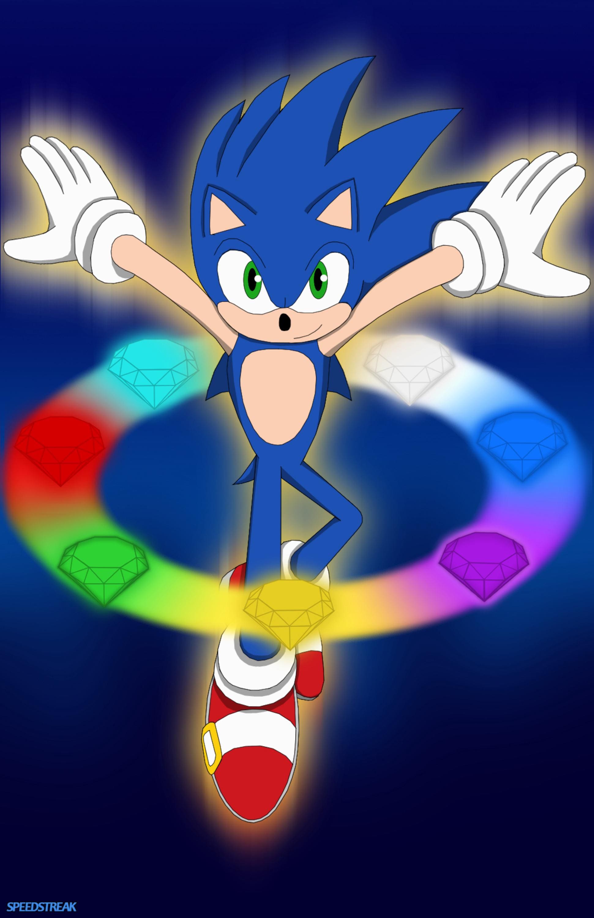 Sonic Sol Ring Original Fan Art - Etsy