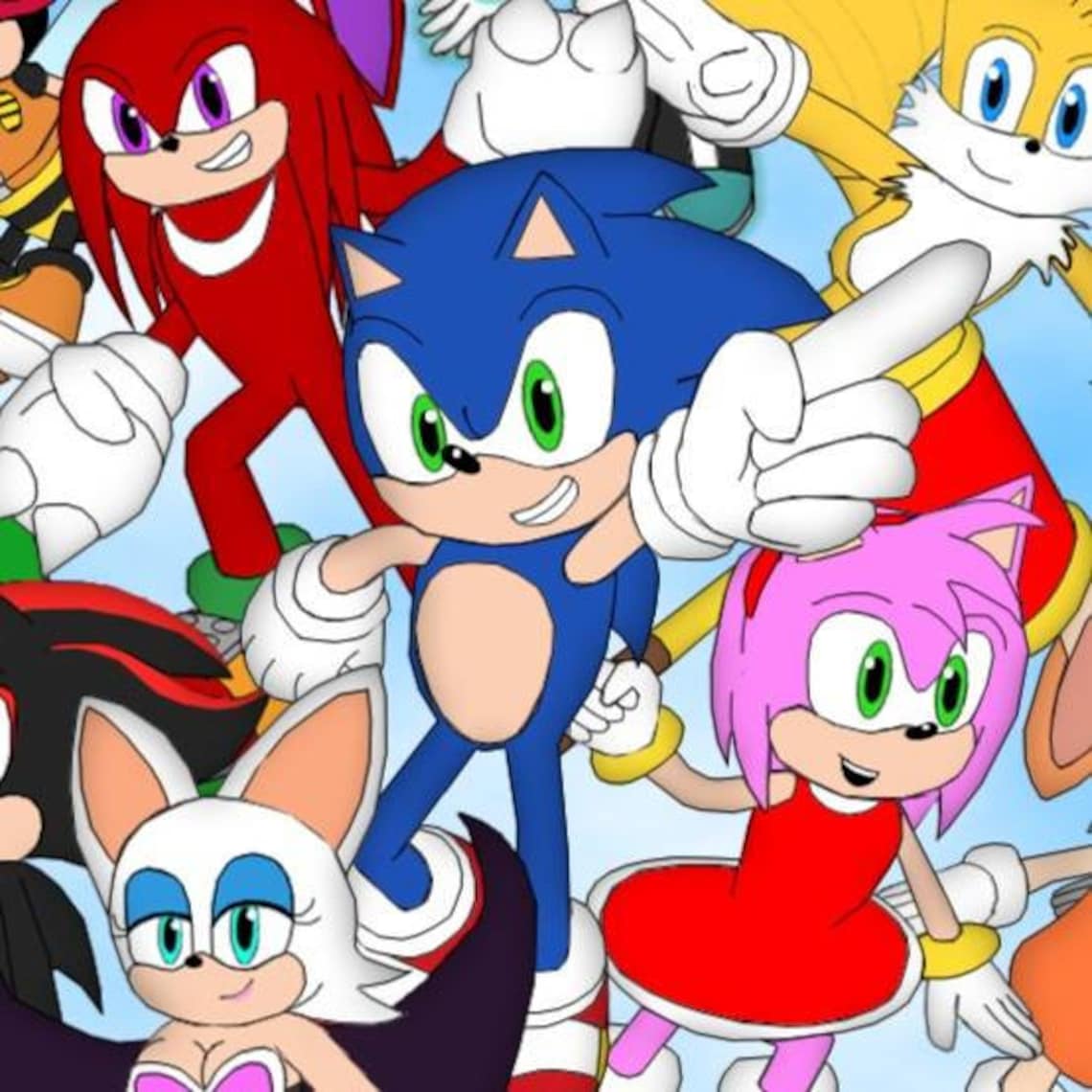 Sonic 30 Years Unstoppable Poster - Etsy
