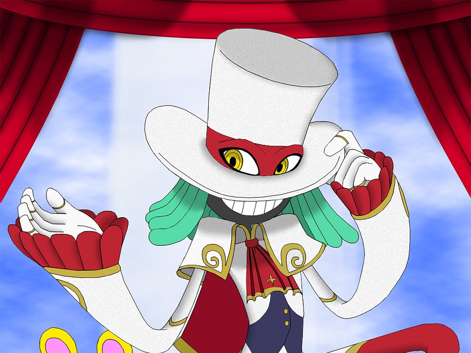 Balan from Balan Wonderworld Original Fan Art Wall Art Size | Etsy