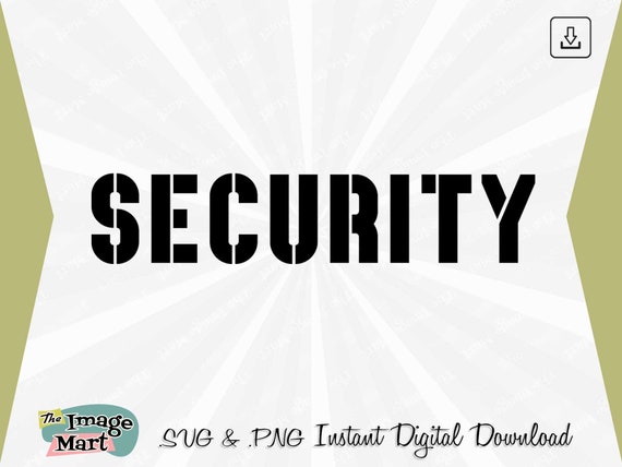 Security SVG Security PNG Sublimation Security Baby SVG - Etsy