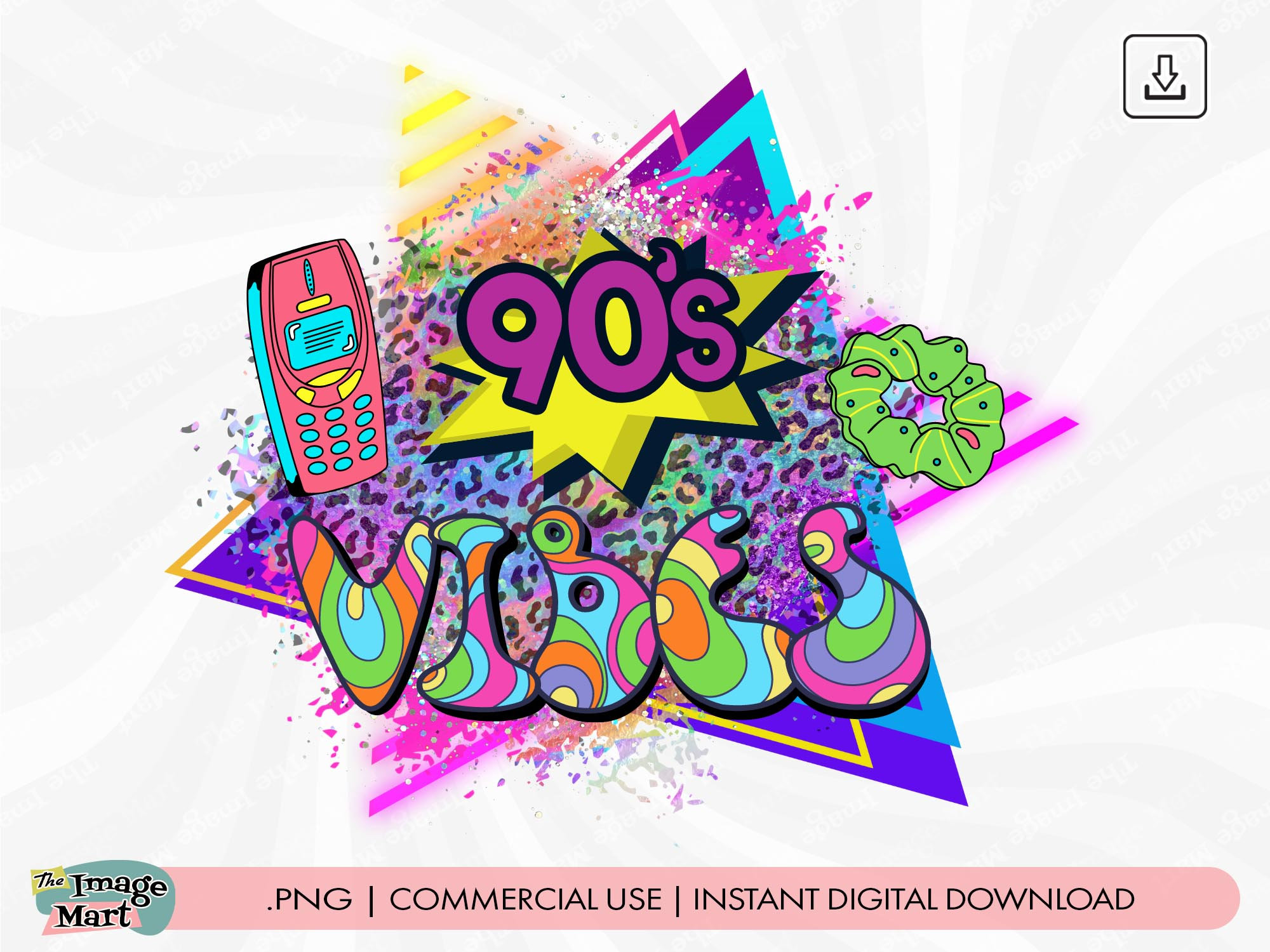 90s Design Png, Neon Png, 90's Sublimation, 90s Tshirt Design, Neon ...