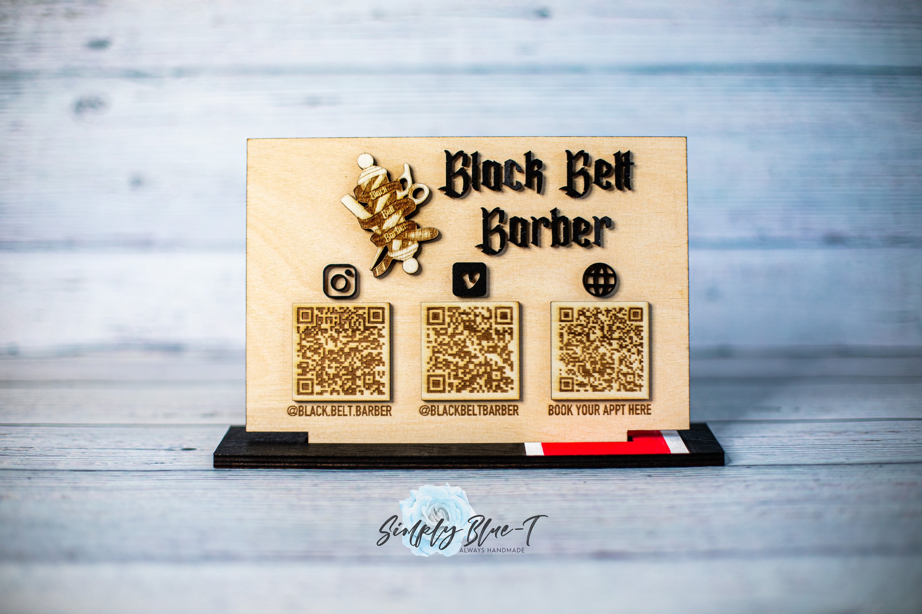 Custom 3D QR Code Business Sign - Etsy