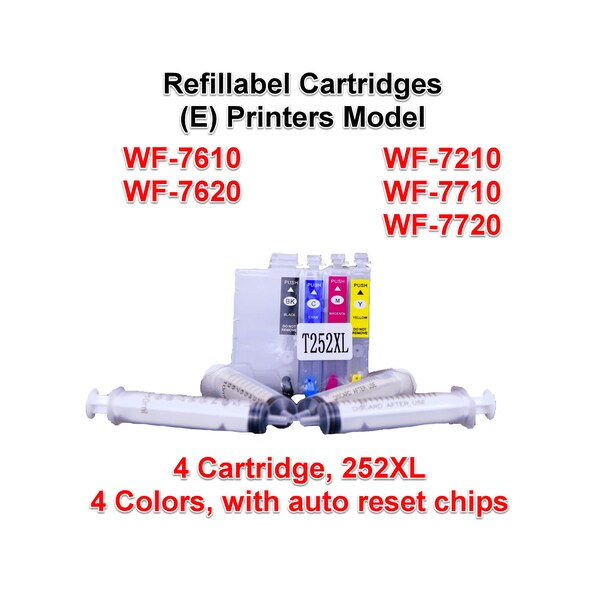 Wf 7610 Refillable Cartridges - Etsy