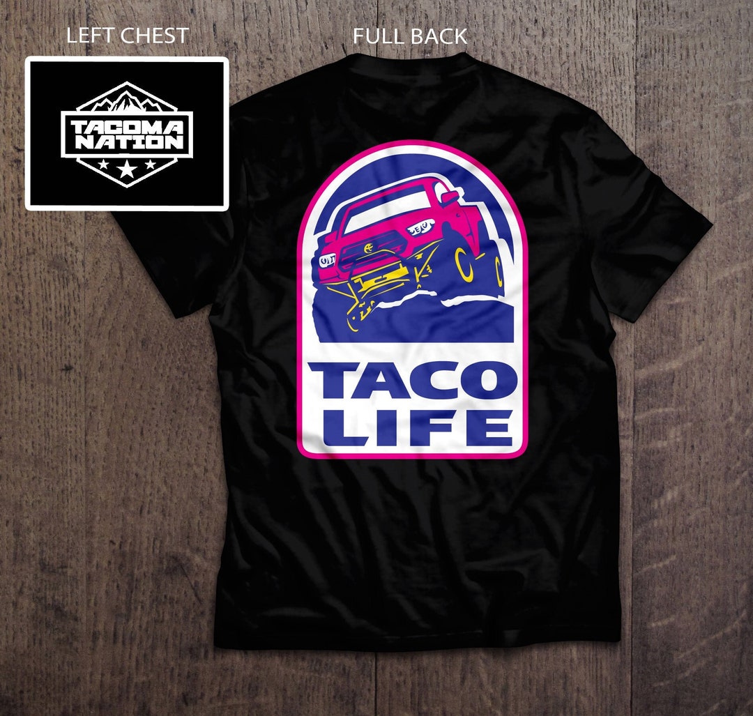 Taco Life V3 T-shirt - Etsy