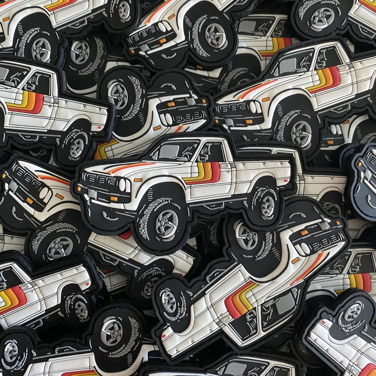 Classic Pickup PVC Patch - Etsy