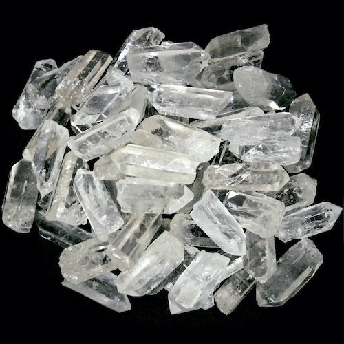 Bulk 30 Pcs Clear Quartz Natural Point | Small Natural Quartz Points ...