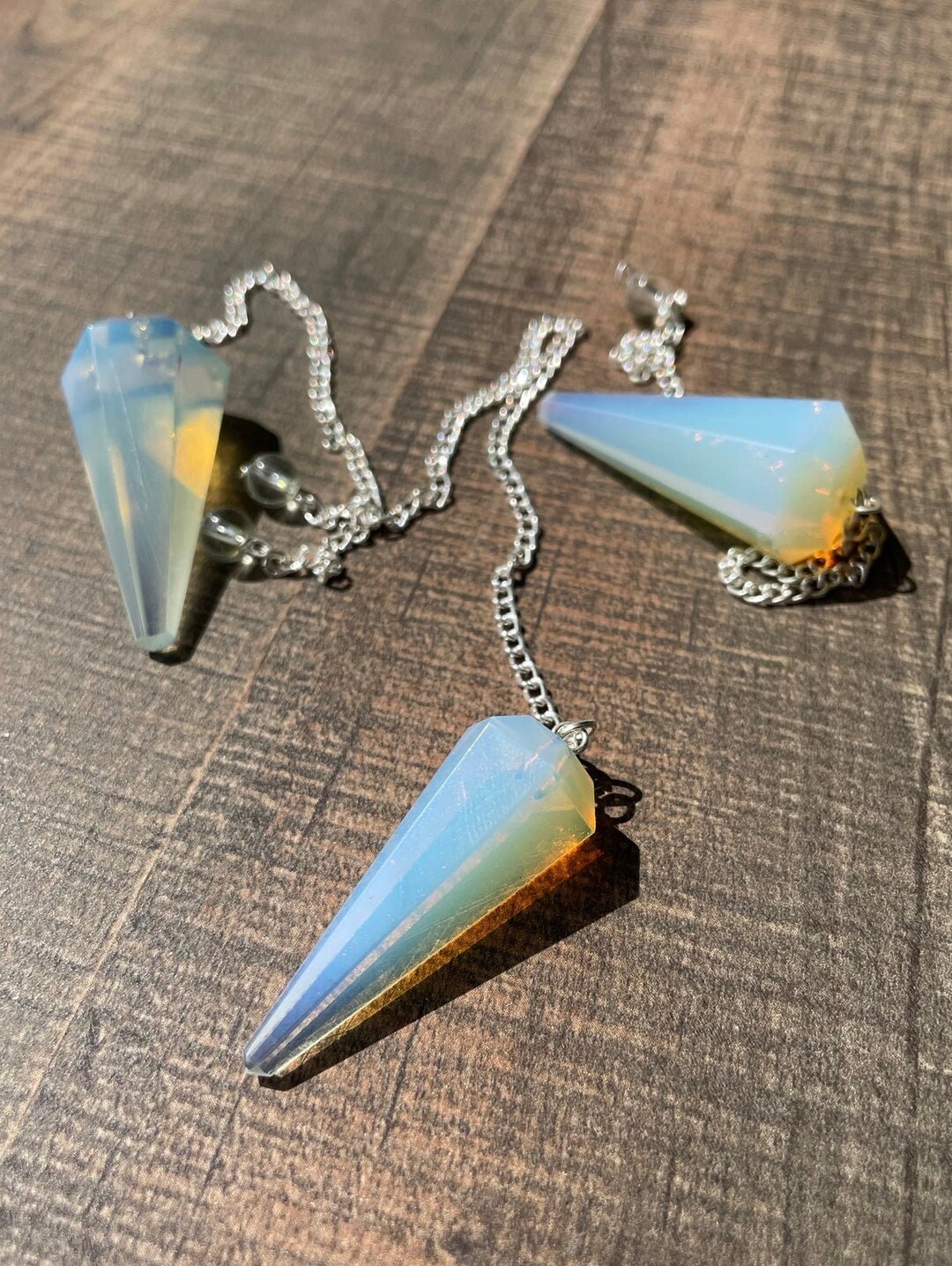 Bulk Opalite Pendulum | Crystal Pendulum | Gemstone Pendulums | Opalite Pendulum | Healing ...