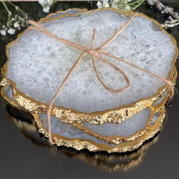 Agate Coaster - Etsy