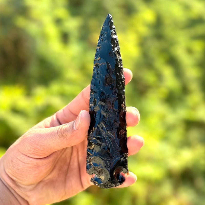Obsidian Arrowheads - Etsy