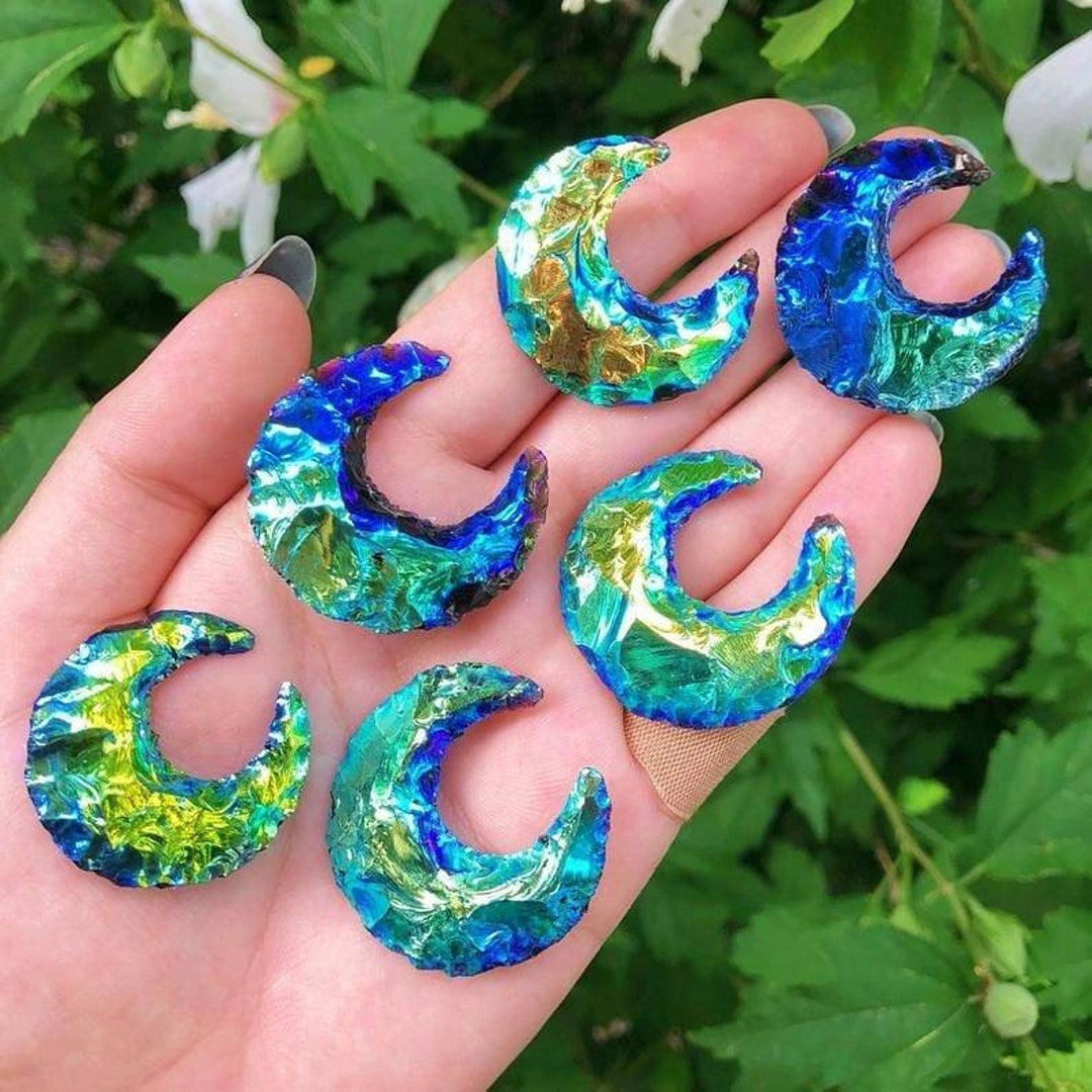 Bulk Angle Aura Obsidian Moons | Titanium Aura Moon | Obsidian Moons ...