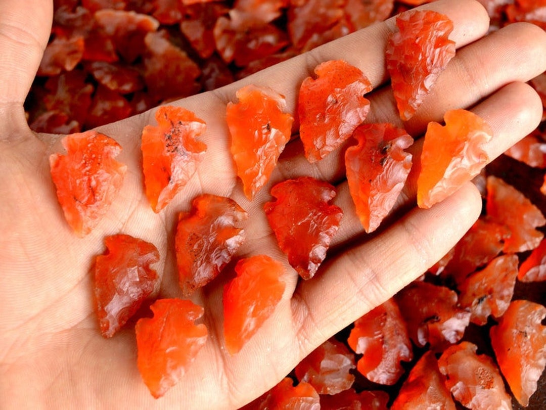 Bulk Red Carnelian Arrowhead | Natural Raw Carnelian Arrow | Wholesale ...