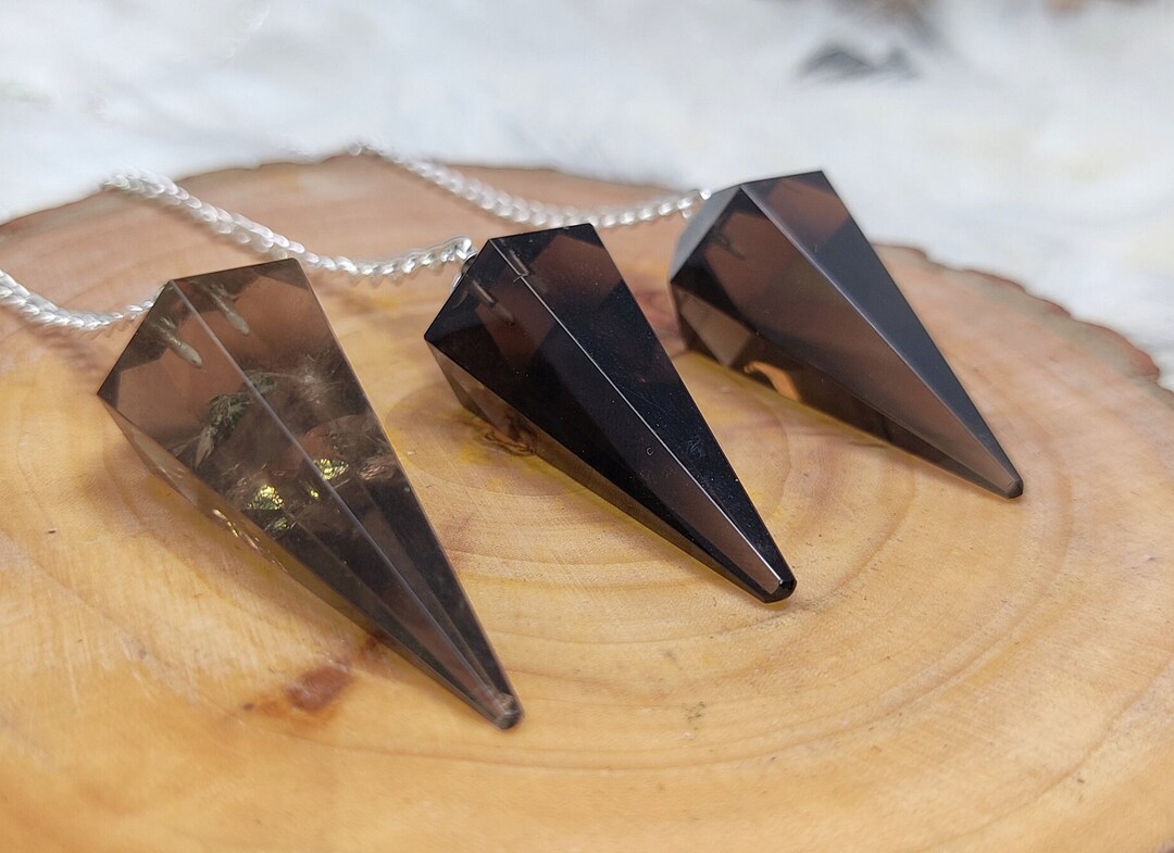 Bulk High Quality Smokey Quartz Pendulum | Brazilian Smokey Quartz ...