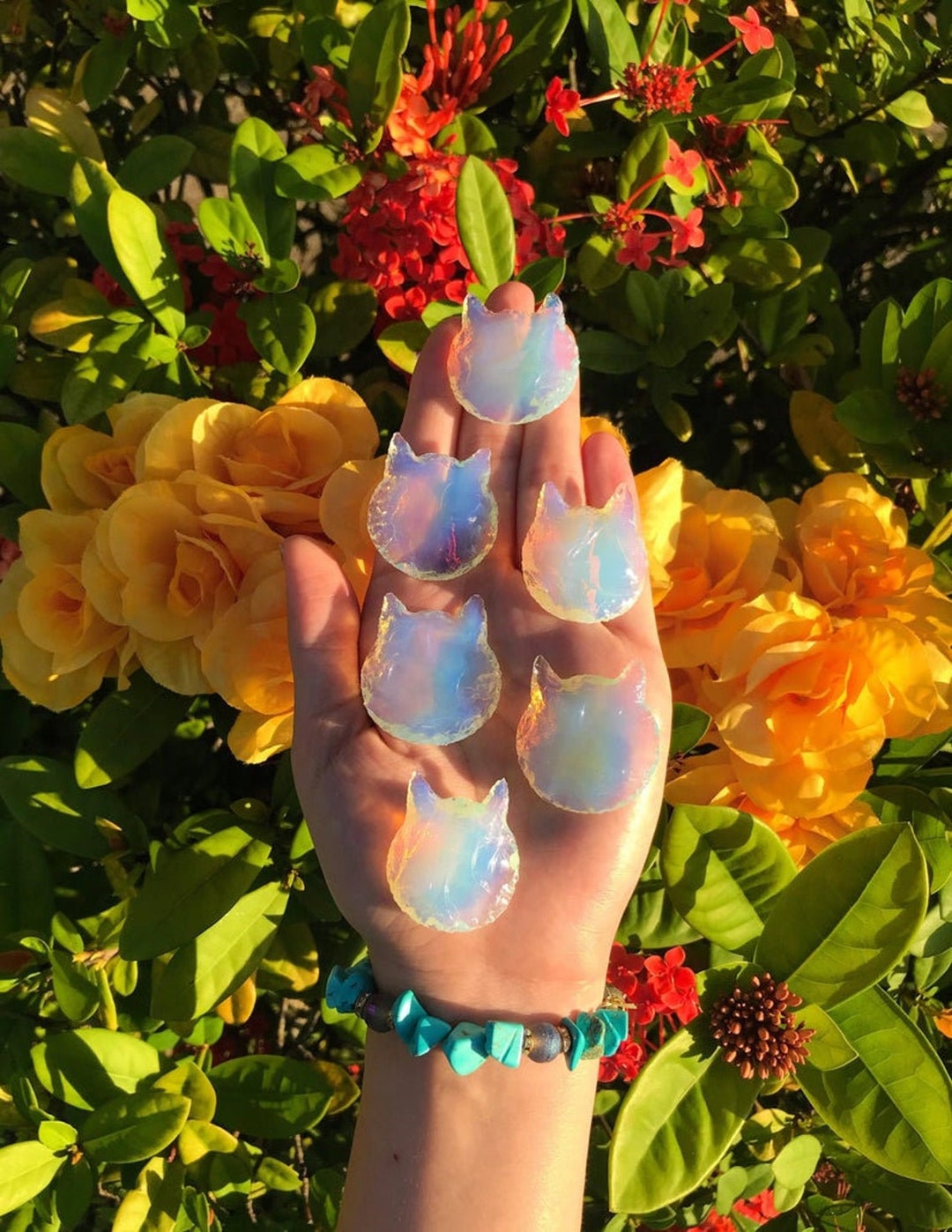 Bulk Opalite Cat Head | Cat Shaped Crystals | Crystal Kitty | Carved ...