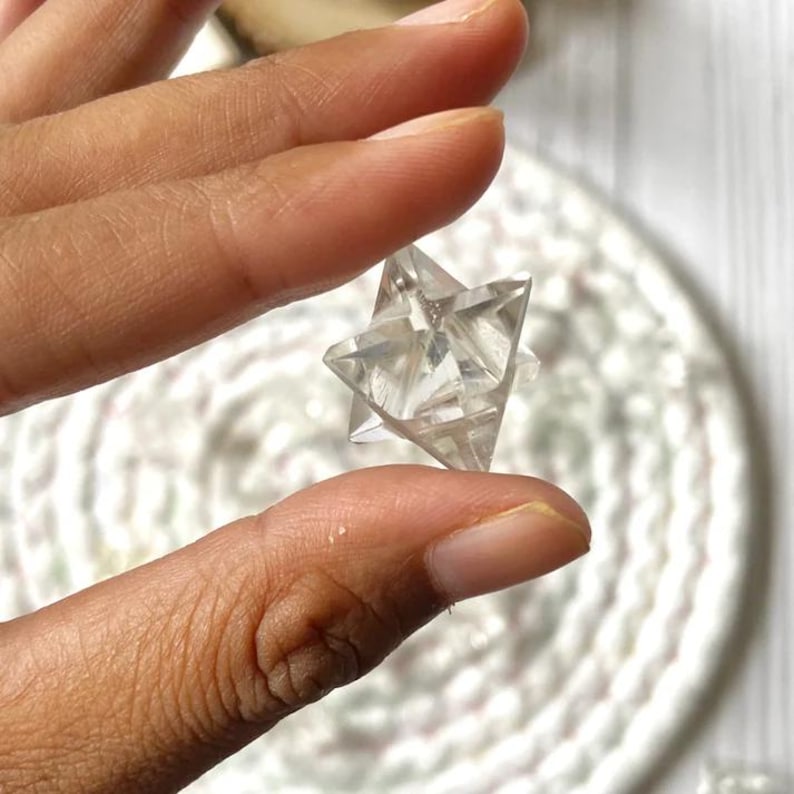 Bulk Clear Quartz Merkaba Star | Wholesale Sacred Geometry Crystals ...