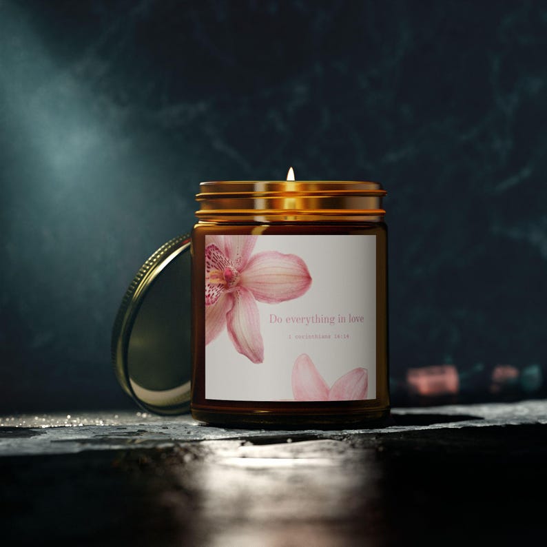 1 Corinthians 16:14 Bible Verse Candle | Do Everything in Love ...