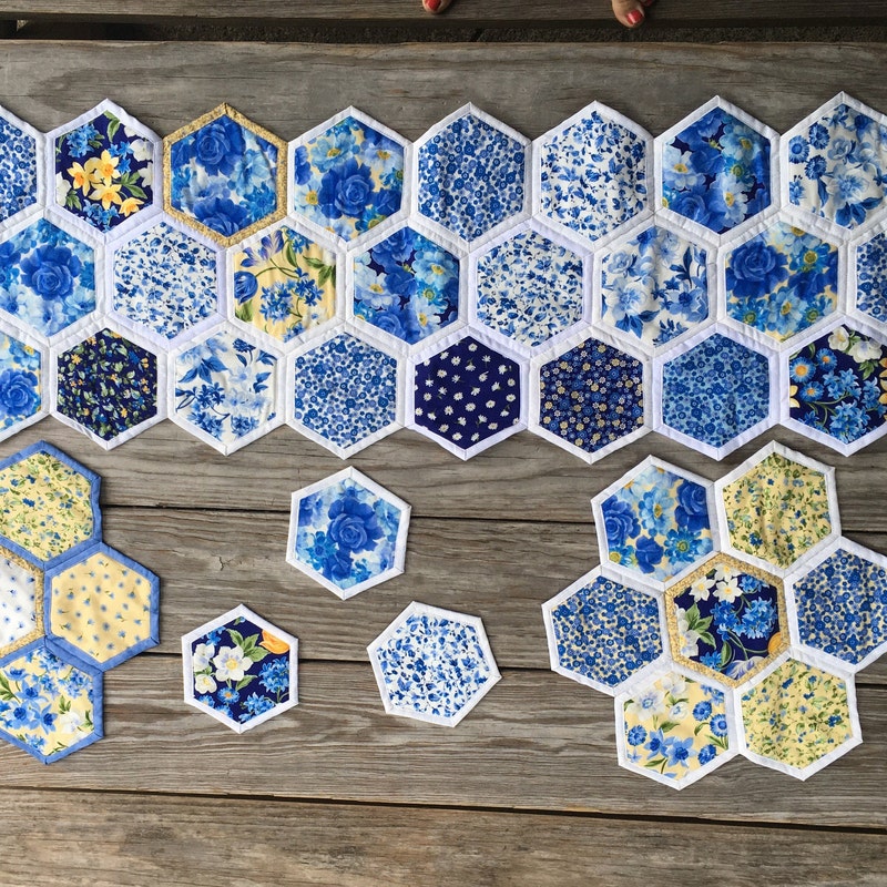 Honeycomb Table Runner - Etsy