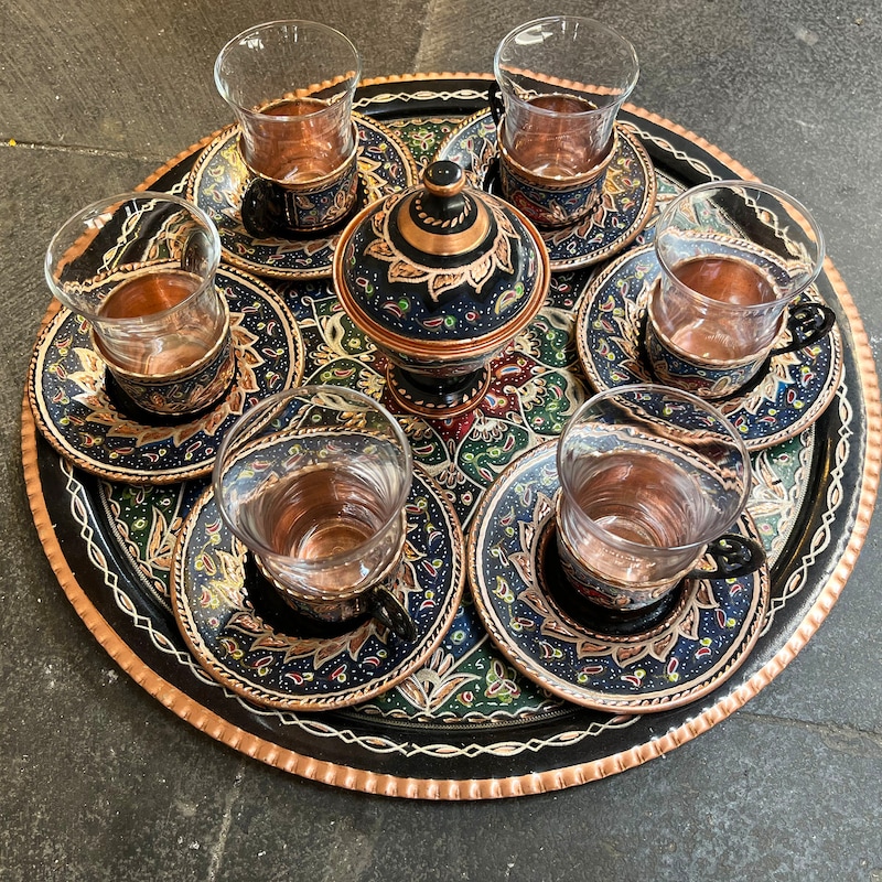 Tea Set Moroccan - Etsy
