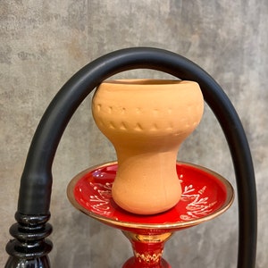 Catchy Design LARGE Red Copper Hookah Set, Unique Handmade Turkish ...