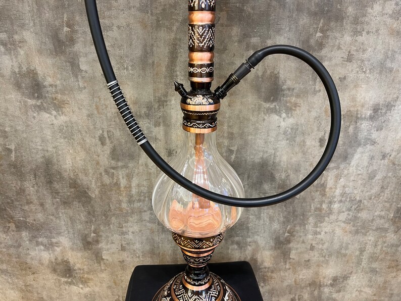 Extra Large Luxury Enjoy Design Black Carved Hookah Set - Etsy