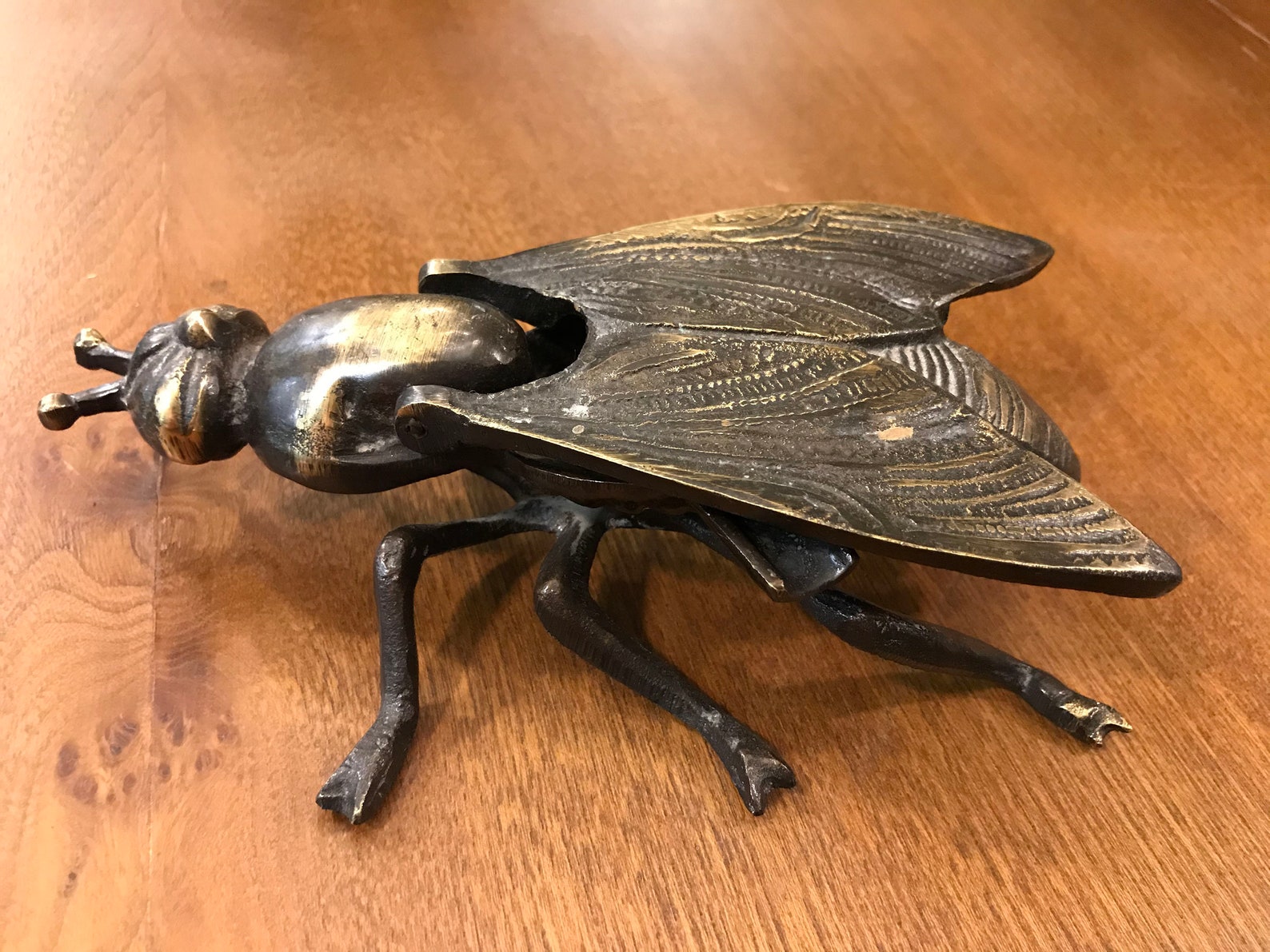 Antique Home Decor Vintage Ashtray Fly Designunique Decor - Etsy