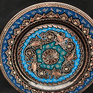 Handmade Copper Plate, Modern Wall Decor, Copper Serving Tray,handmade ...