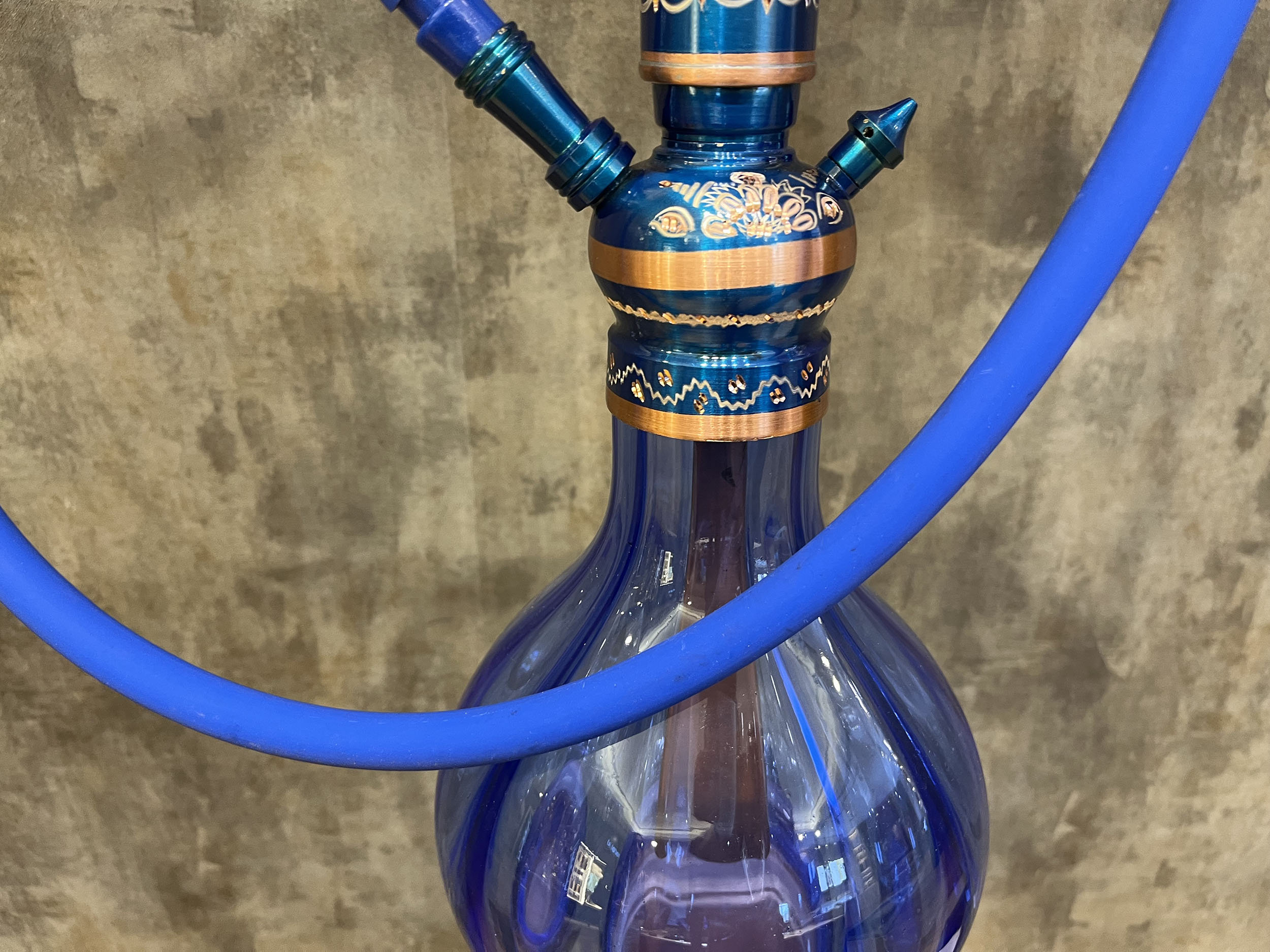 Extra Large Enjoy Design Blue Carved Handmade Hookah Set - Etsy