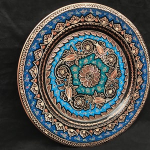 Handmade Copper Plate, Modern Wall Decor, Copper Serving Tray,handmade ...