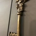 Antique Metal Key, Old Brass Key With Little Angel Design, Decorative ...