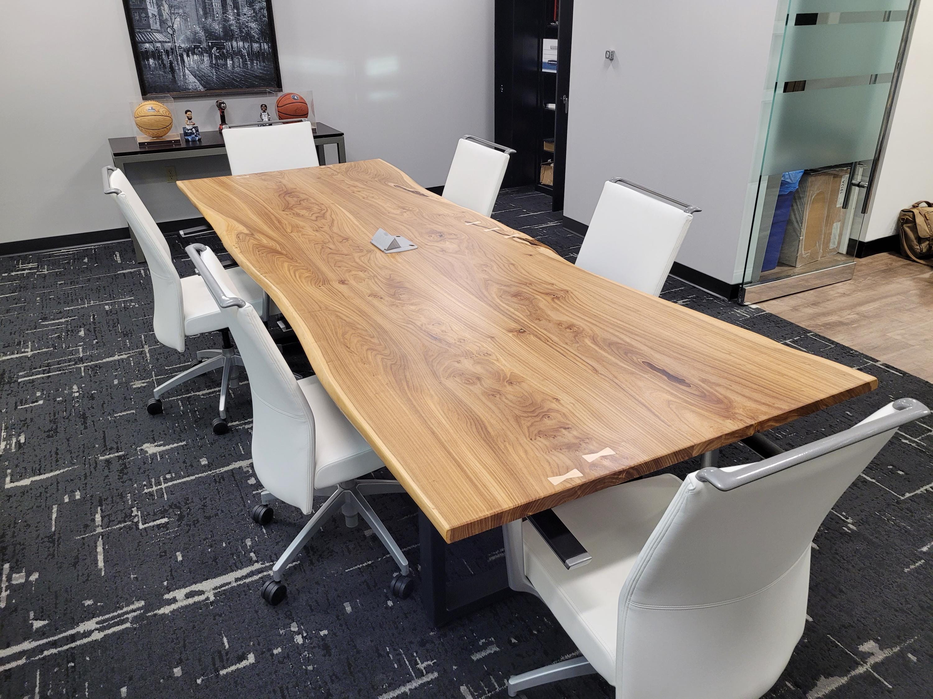 Solid Wood Elm Table - Custom Sizing - Etsy