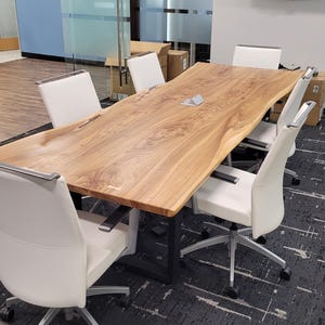 Solid Wood Elm Table - Custom Sizing - Etsy