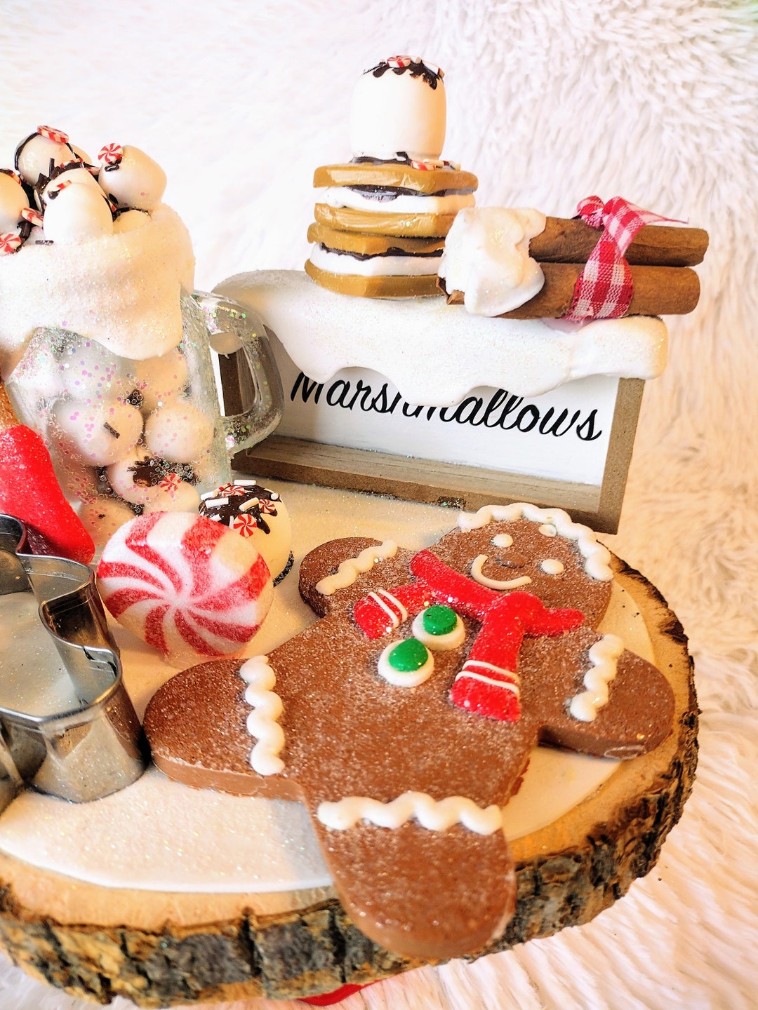 Smore Decor, Smore Display, S'mores, Christmas, Gingerbread ...