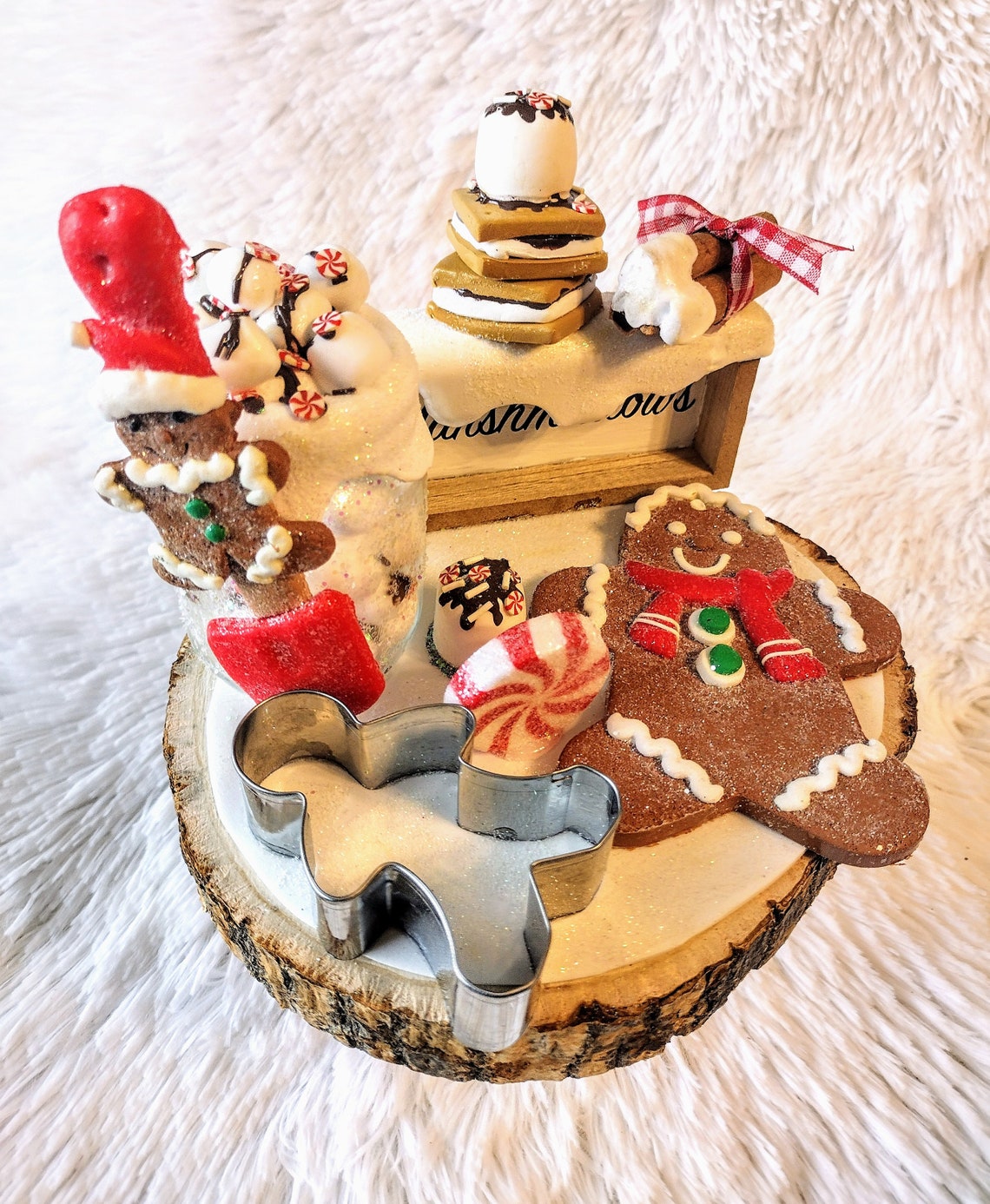 Smore Decor, Smore Display, S'mores, Christmas, Gingerbread ...